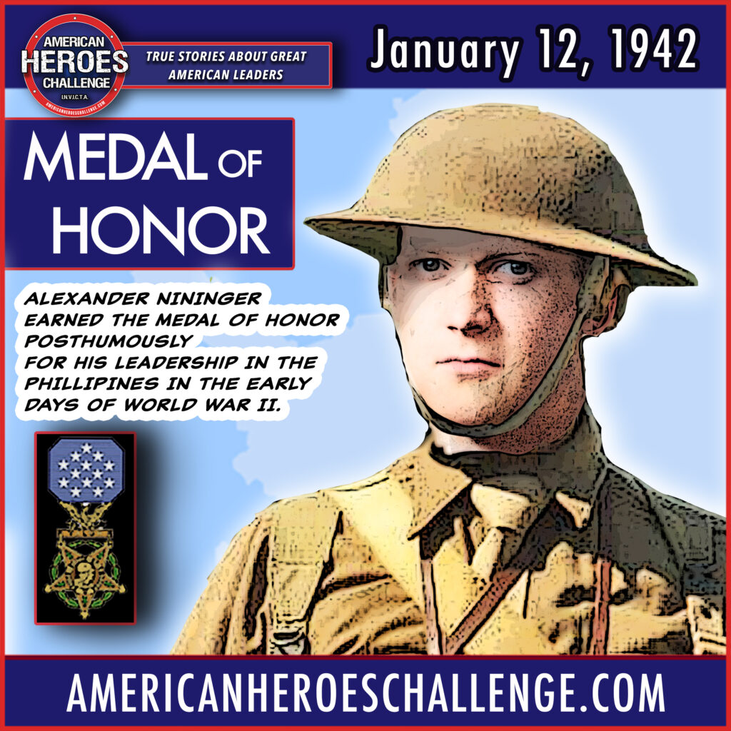 January 12 Alexander Nininger Medal of Honor - Flashpoint