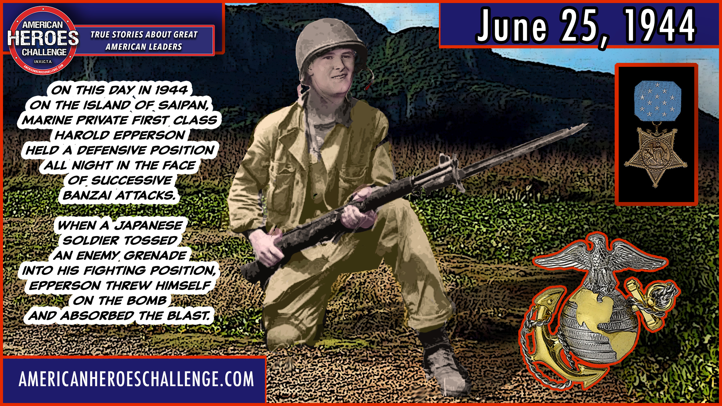 June 25 Harold Epperson Medal of Honor - Flashpoint